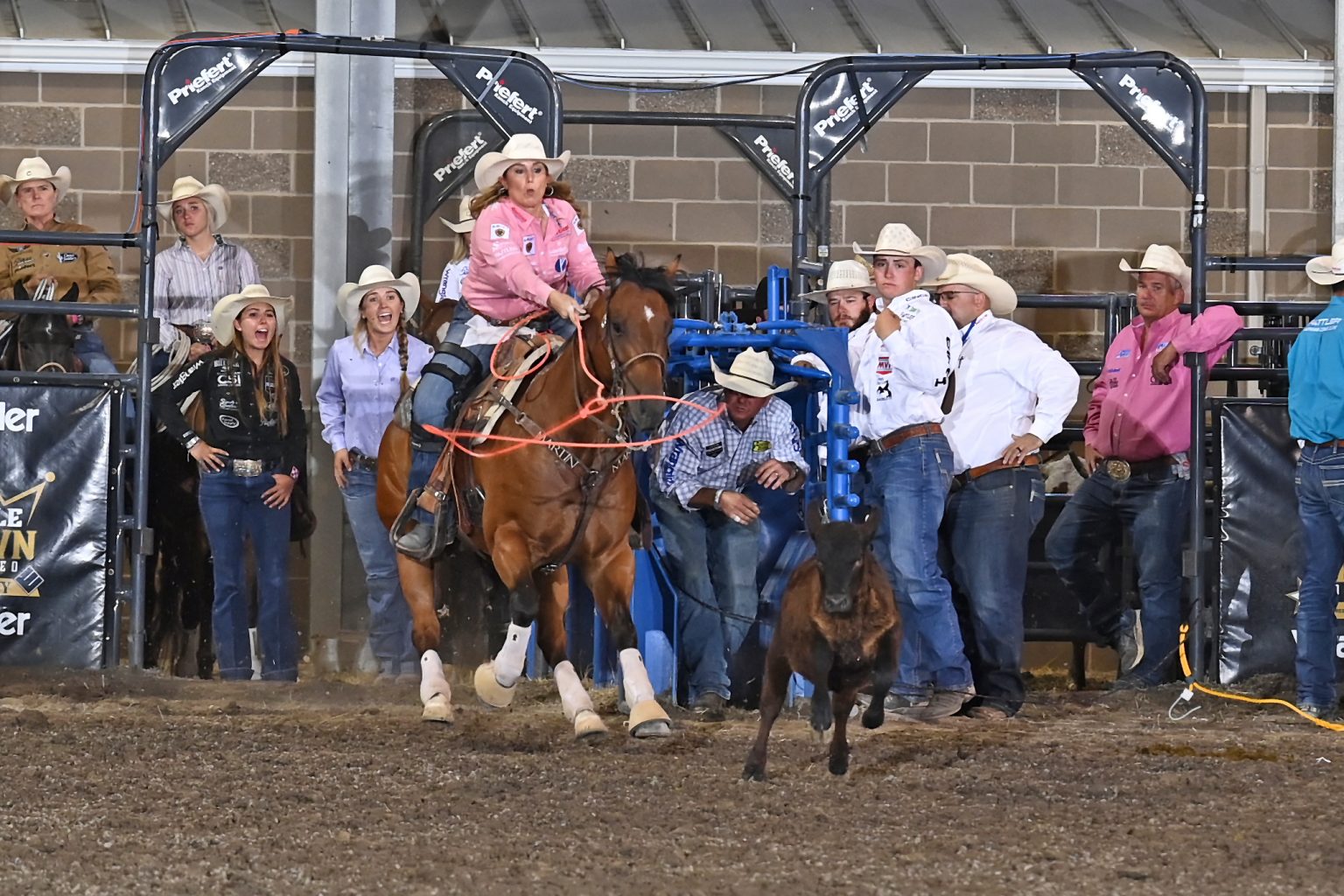 Jackie Crawford Shatters WCRA Days of '47 Arena Record