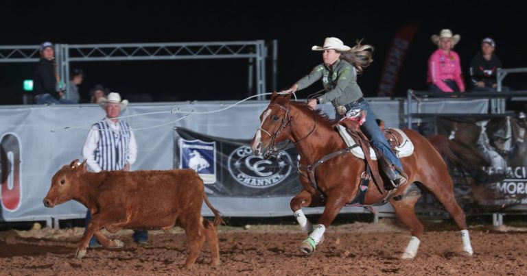 Hope Thompson Aces First-Ever Clark County Fair & Rodeo Breakaway ...