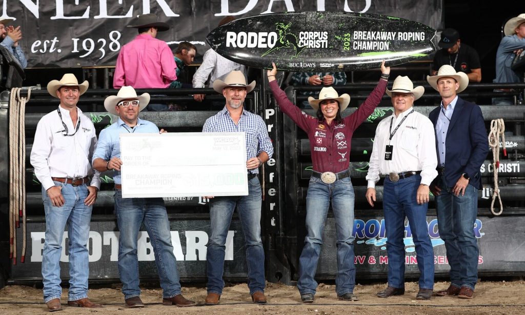 Martha Angelone Crowned Rodeo Corpus Christi Champ