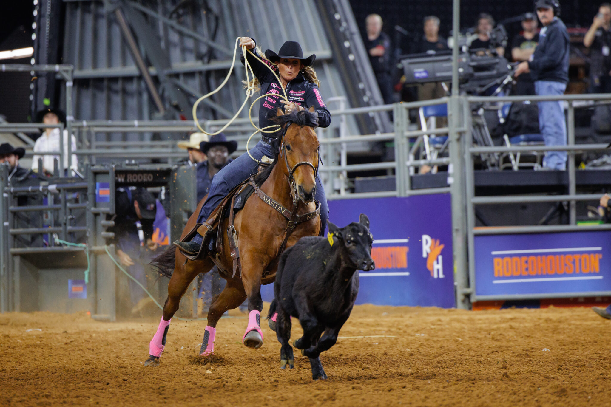 Jackie Crawford is the 2024 RodeoHouston Breakaway Champion