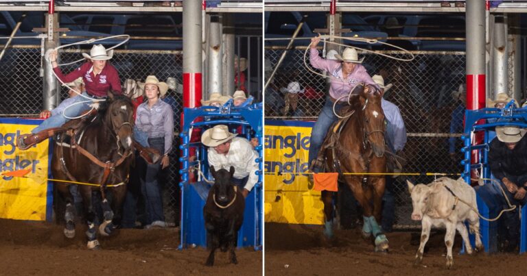 Aspen Miller, Hannah Hughes Win Fort Smith with 1.9 Second Runs