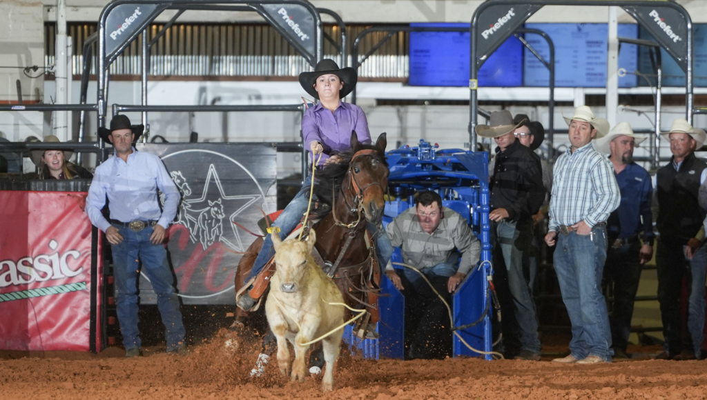Kylie Reininger Won $86,434 in The Patriot Breakaway Roping