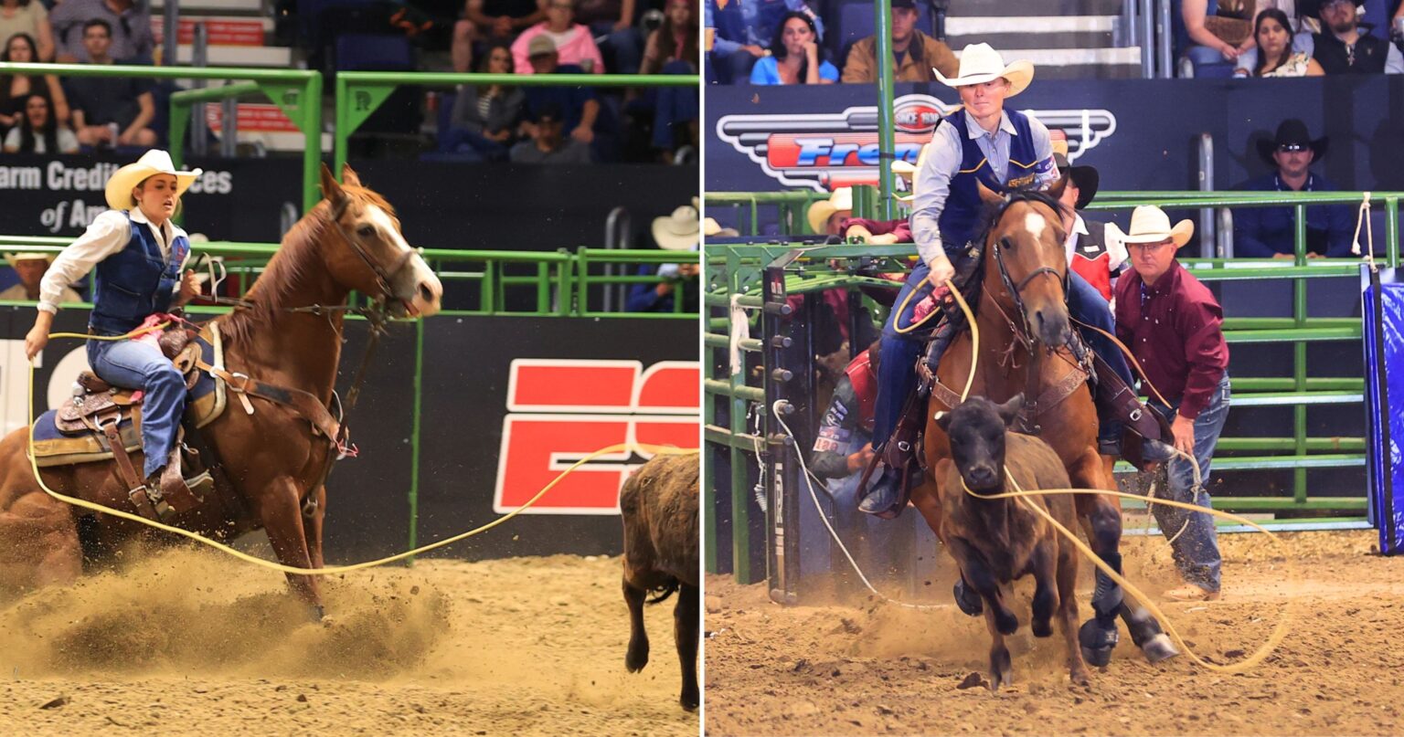 College National Finals Rodeo Breakaway Roping Results