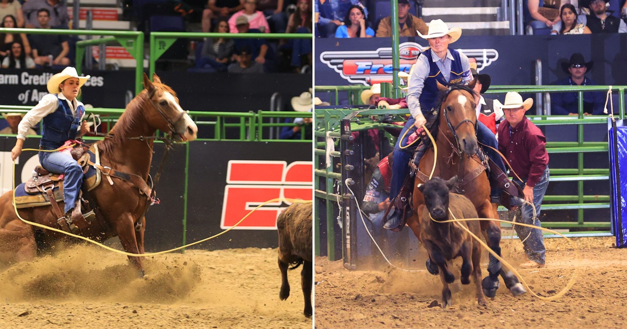 College National Finals Rodeo Breakaway Roping Results