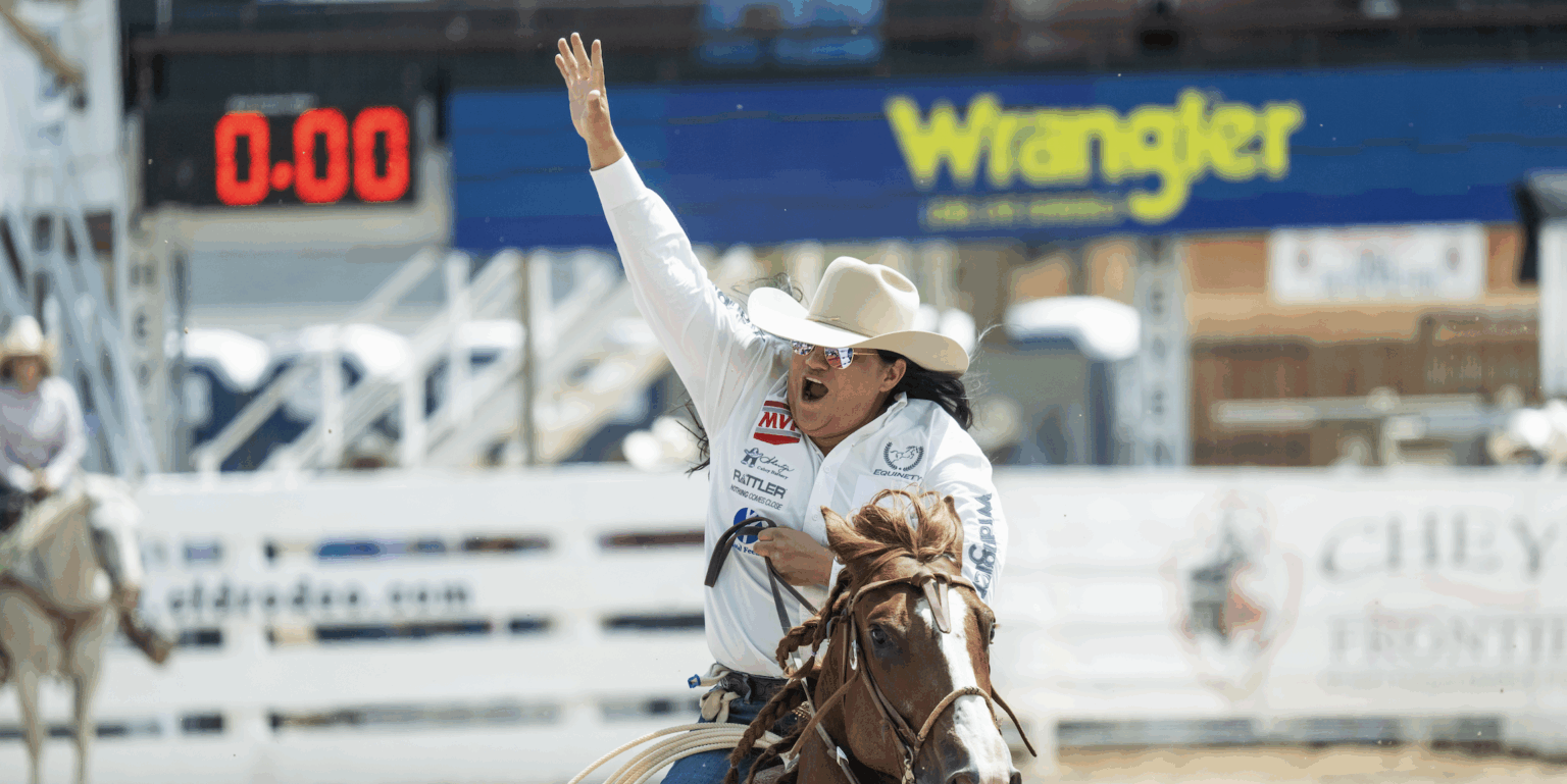 Danielle Lowman Takes All: 2025 Cheyenne Frontier Days Breakaway ...
