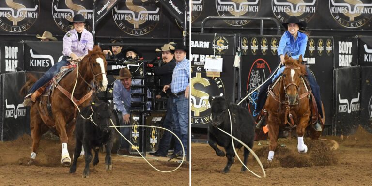 Josie Conner, Hali Williams Split Kimes Ranch Million Dollar Breakaway ...