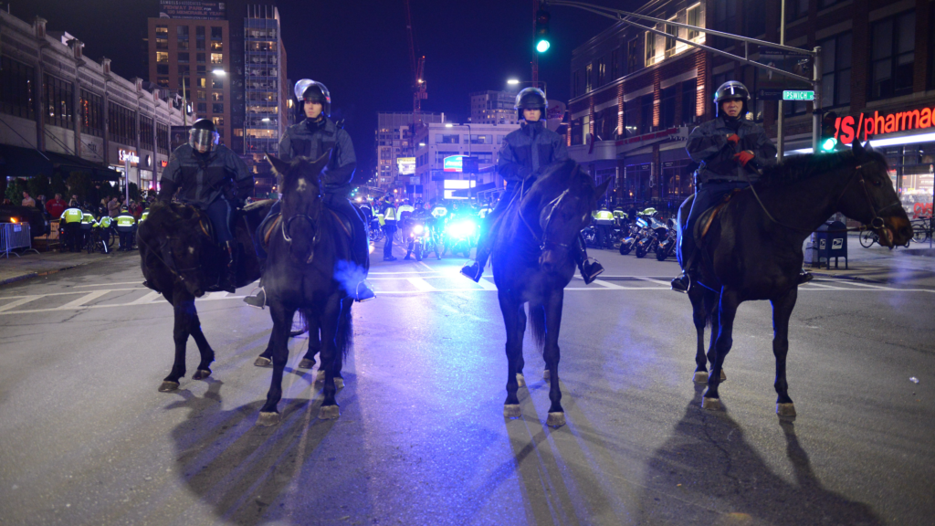 Massachusetts State Police mounted unit is in search of new "recruits."