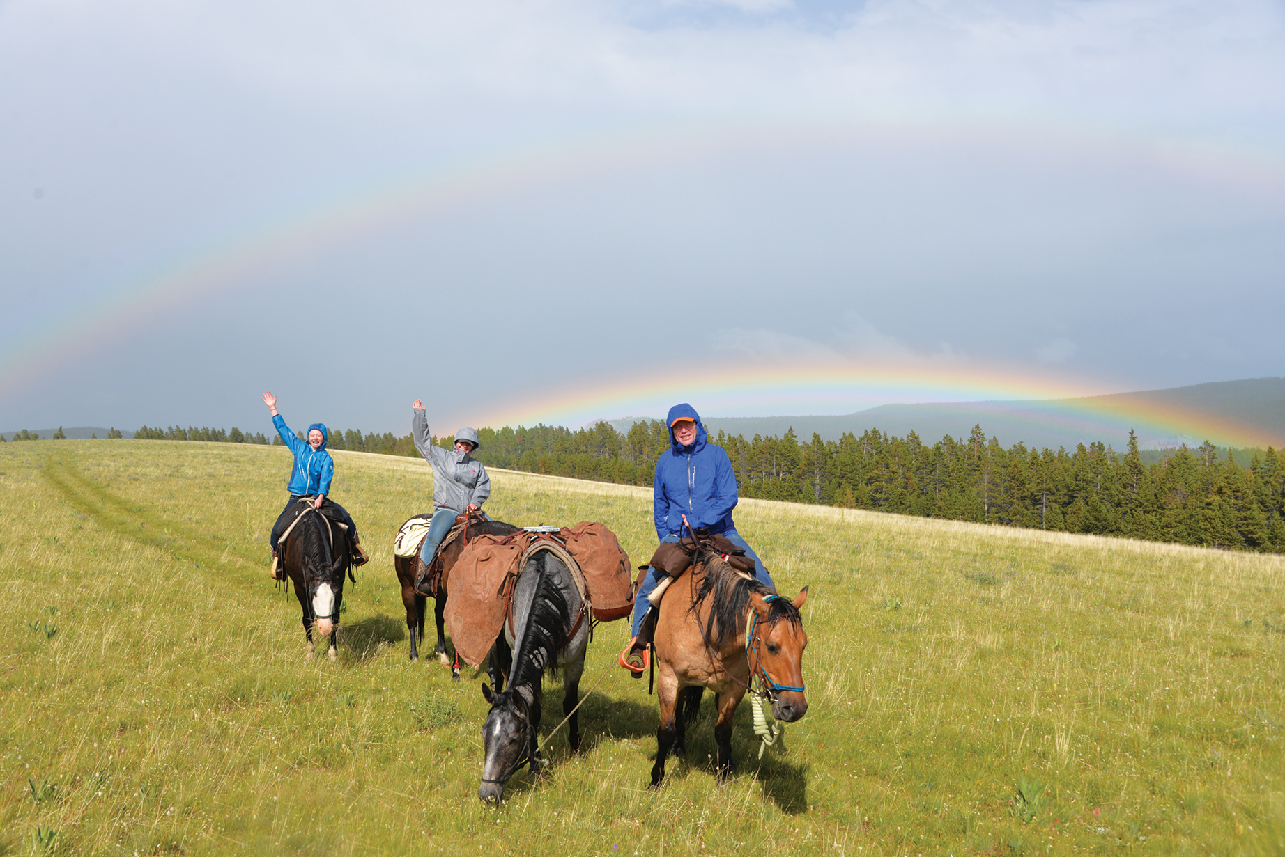 Horse Camping, With Kids - Horse and Rider