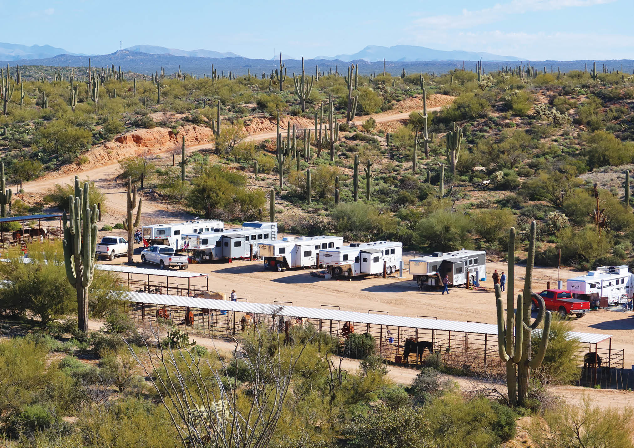 Exploring an Off-the-Grid Horse Camp - Horse and Rider