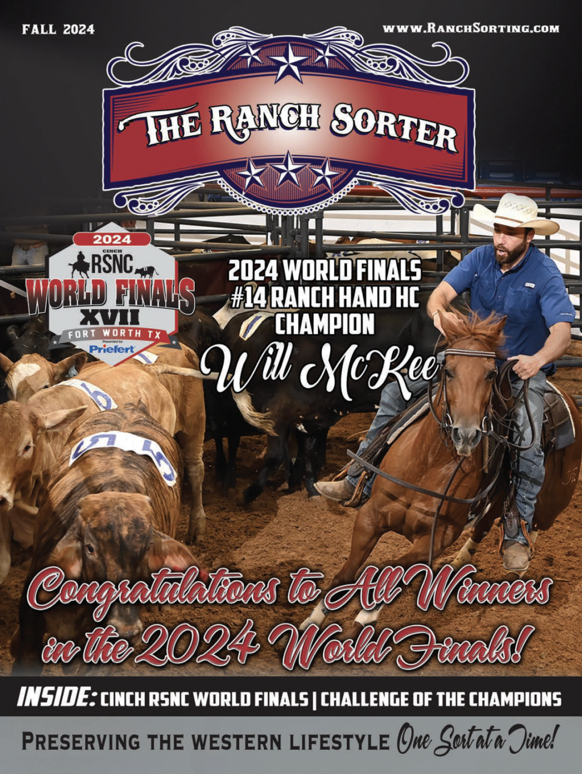 The Ranch Sorter: Fall 2024 Issue - Horse and Rider