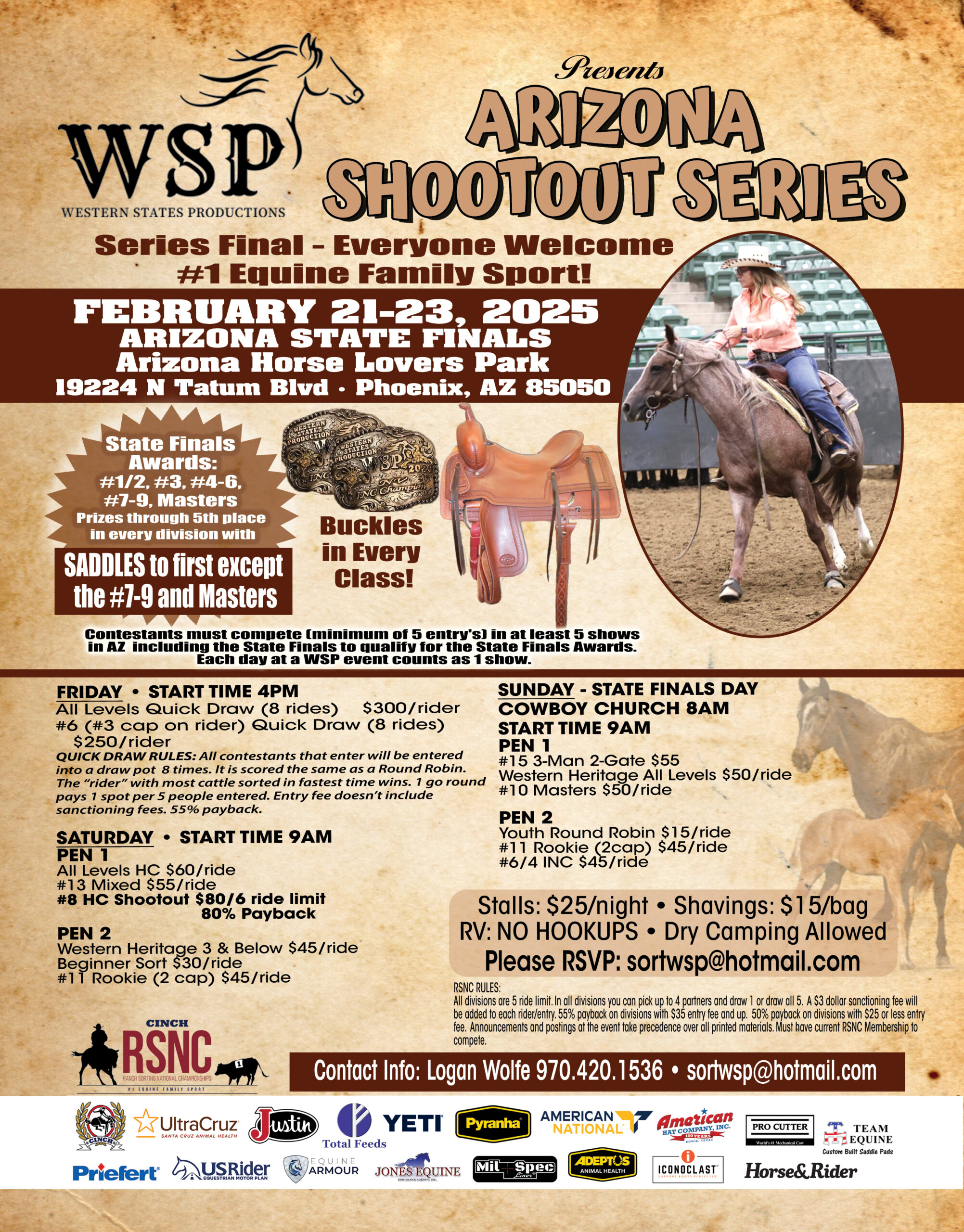 Ranch Sorting Events: February 2025 - Horse and Rider
