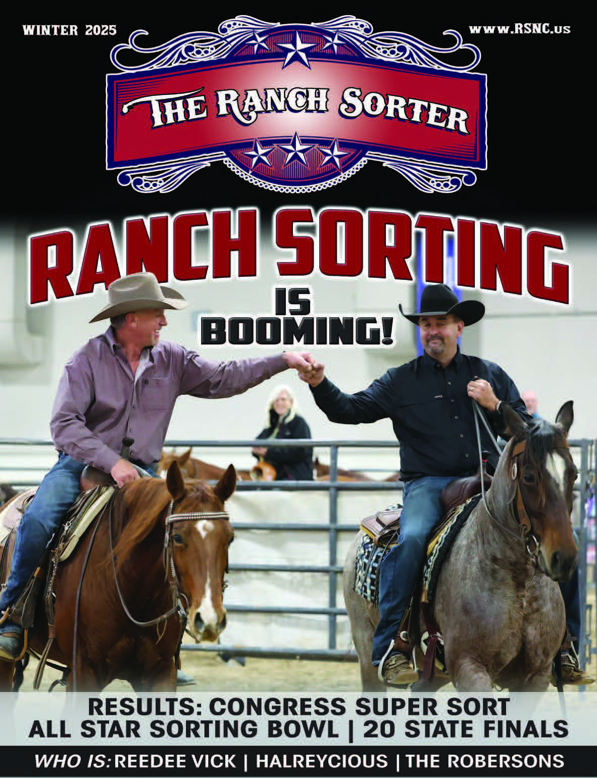 The Ranch Sorter: Winter 2025 Issue - Horse and Rider
