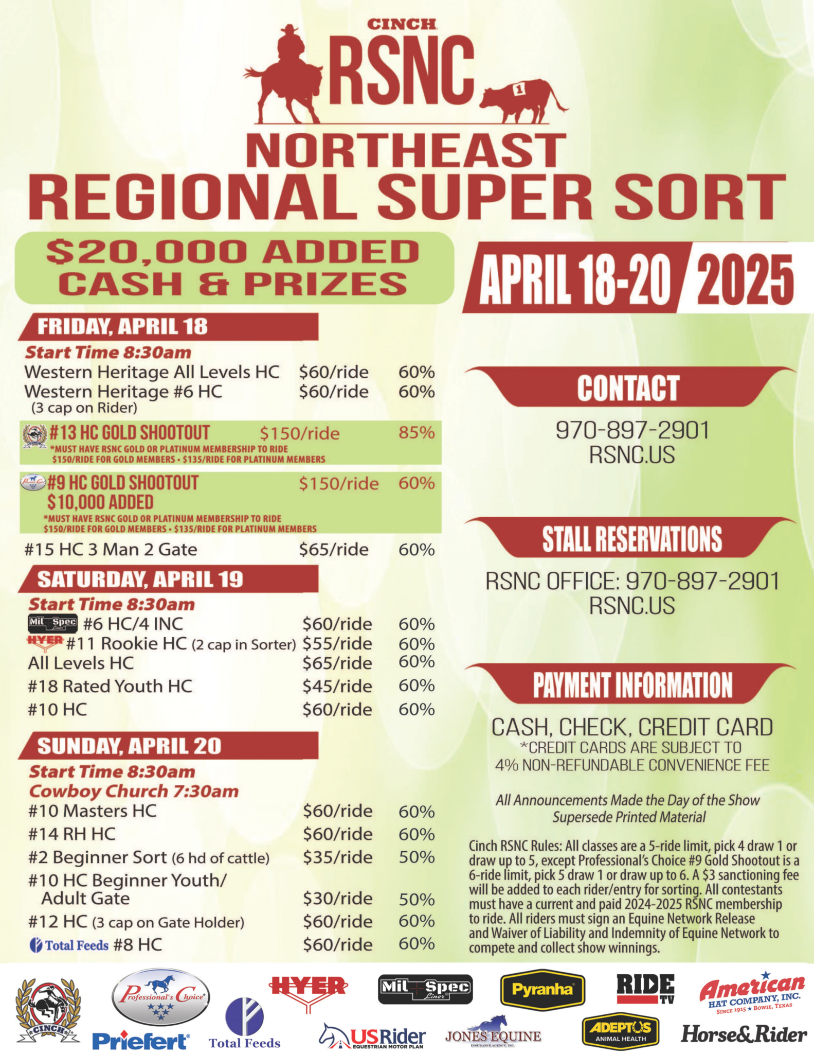 Northeast Regional Ranch Sorting Event Details: Enter and Watch