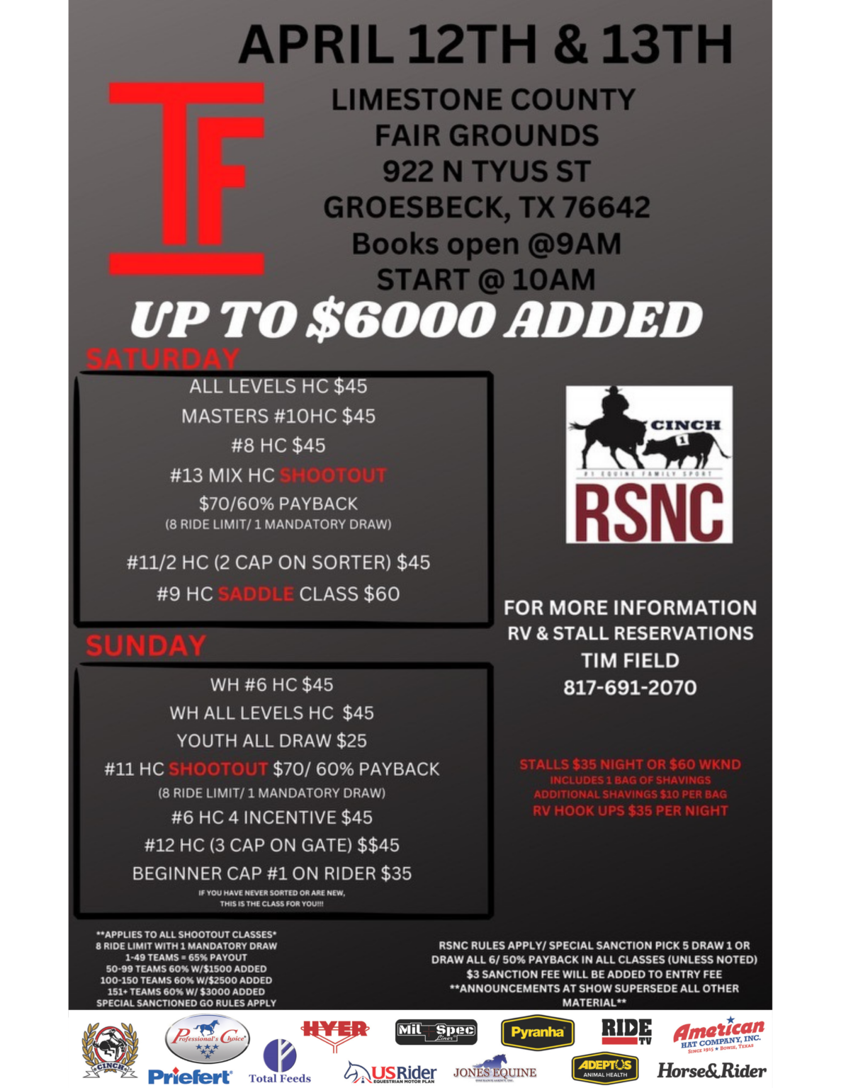 Ranch Sorting Events Near Me: April 2025