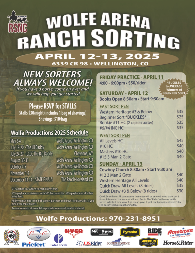 Ranch Sorting Events Near Me: April 2025