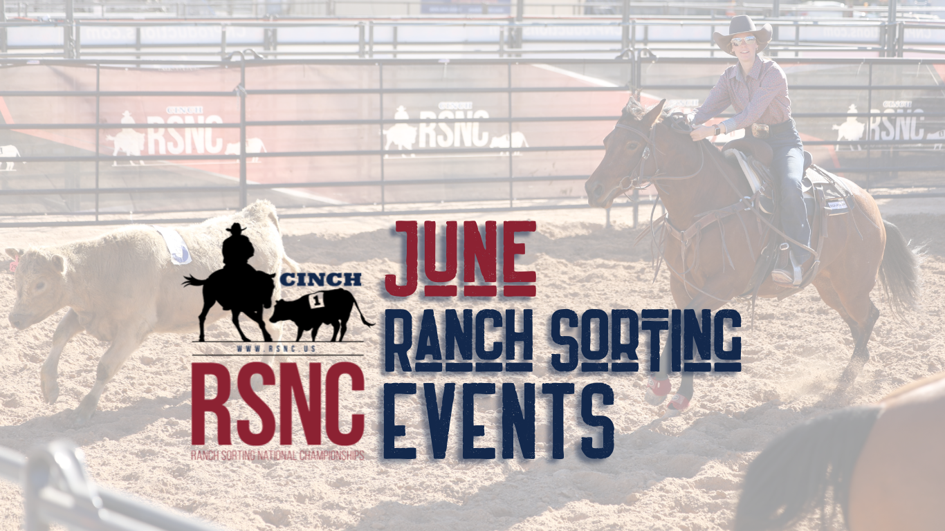 Ranch Sorting Events: June 2025 - Horse and Rider