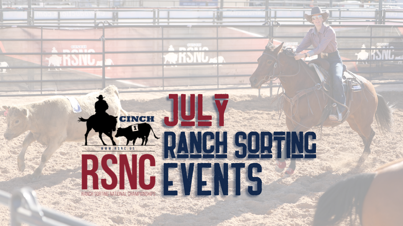 Ranch Sorting Events: July 2025 - Horse and Rider