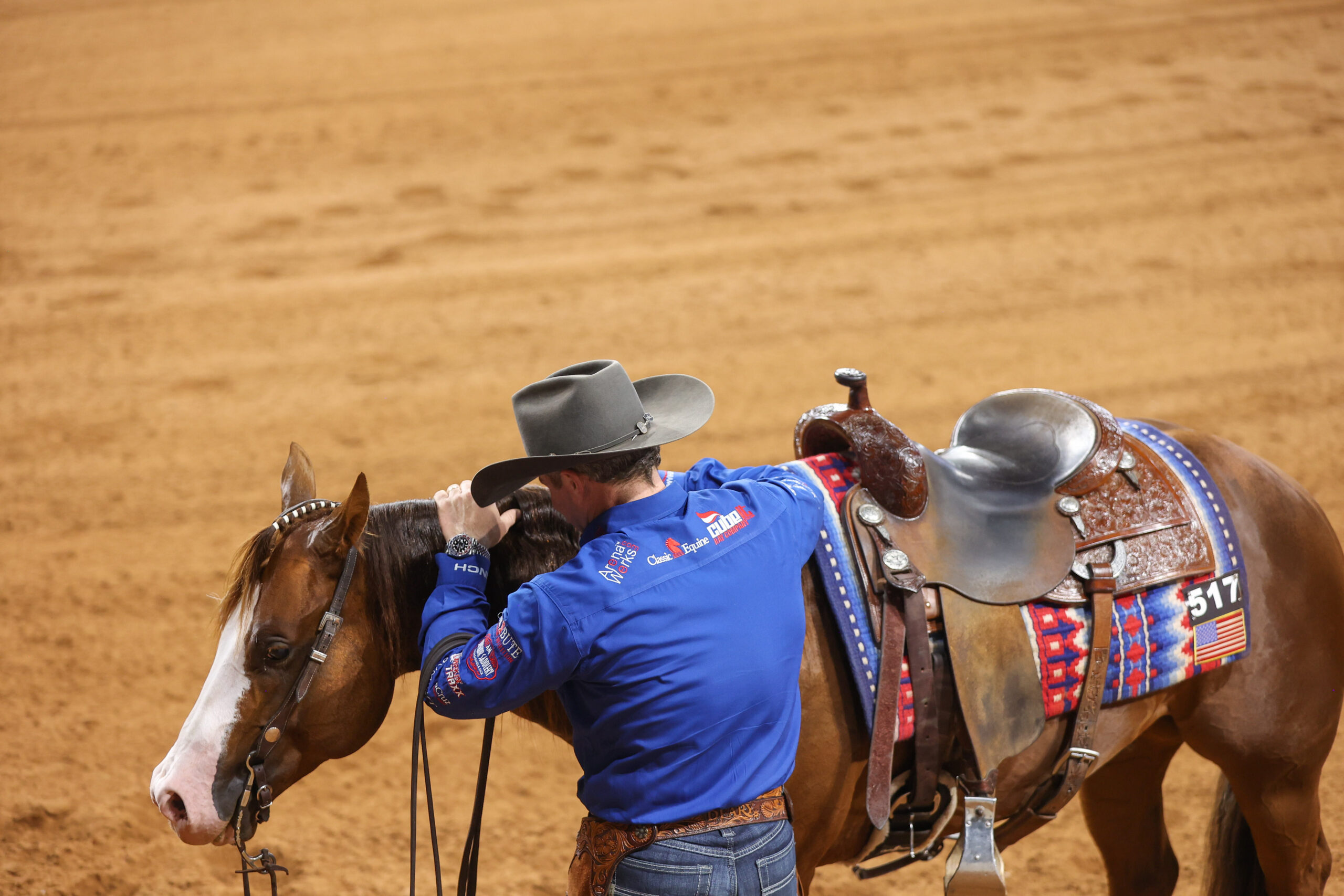 Casey Deary Wins 2025 NRHA Level 4 Futurity on Belissimo - Horse and Rider