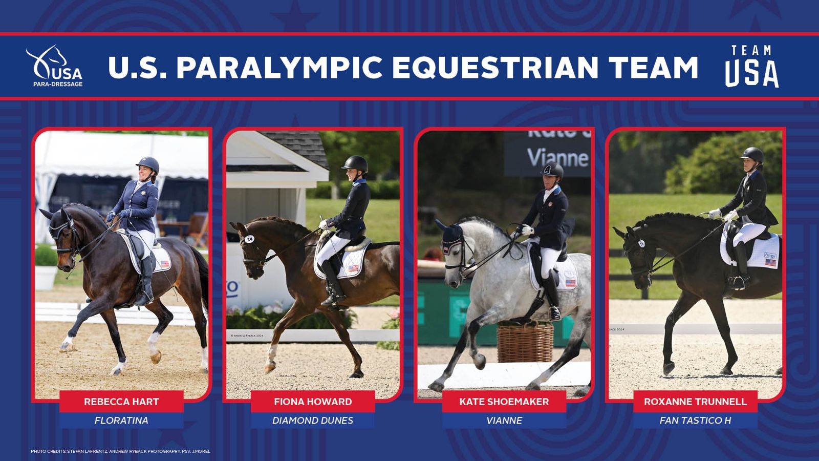 U.S. Paralympic Equestrian Team Announced for Paris - Practical Horseman