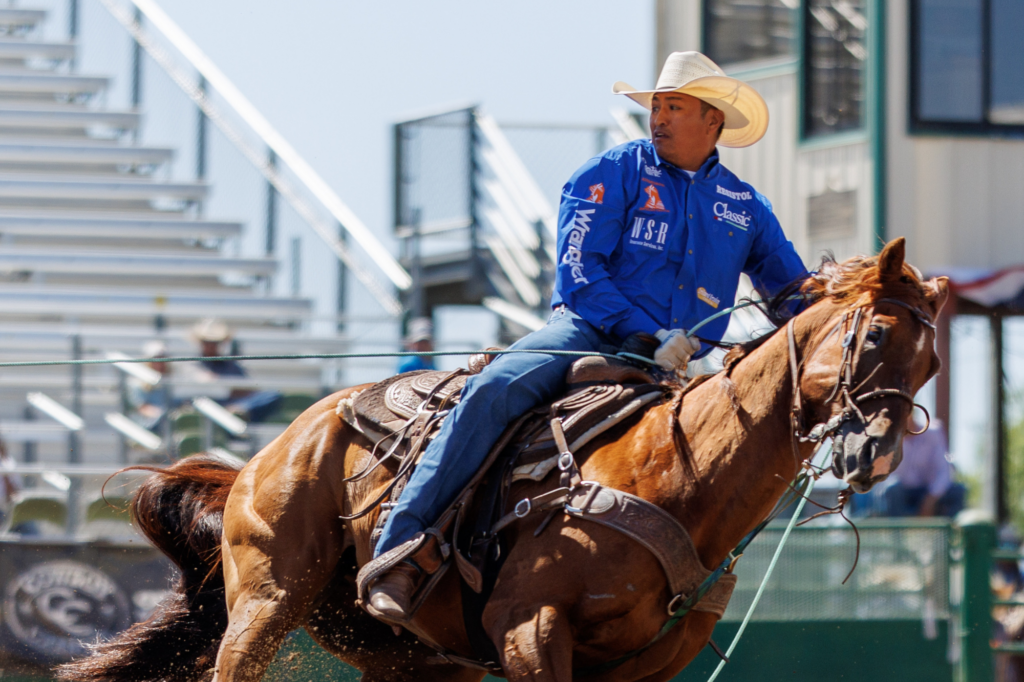 Tsinigine and Lockett Win Reno Rodeo Before Splitting