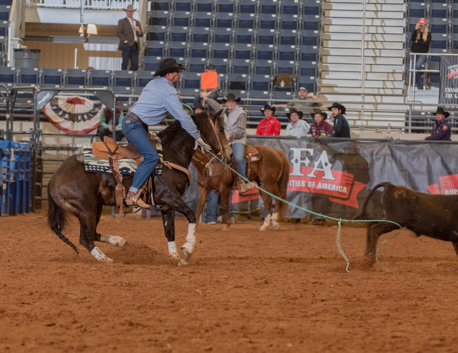 JoJo Lemond Banks $50,000 at Roping Futurities of America