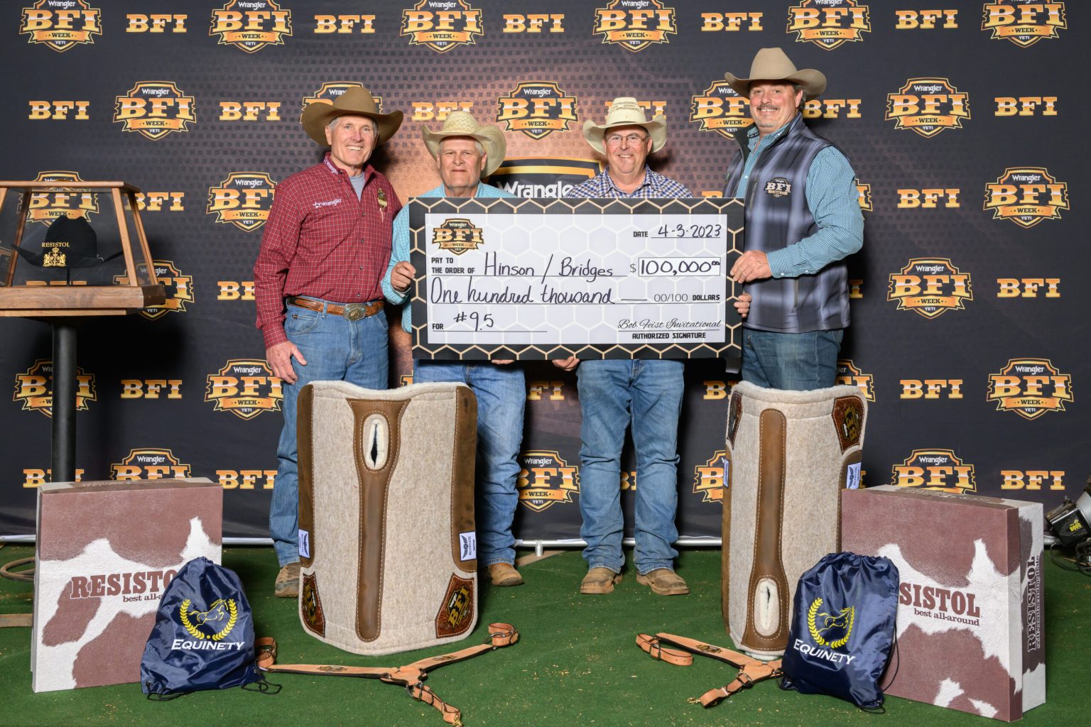 2023 Wrangler BFI Week Full Results - The Team Roping Journal