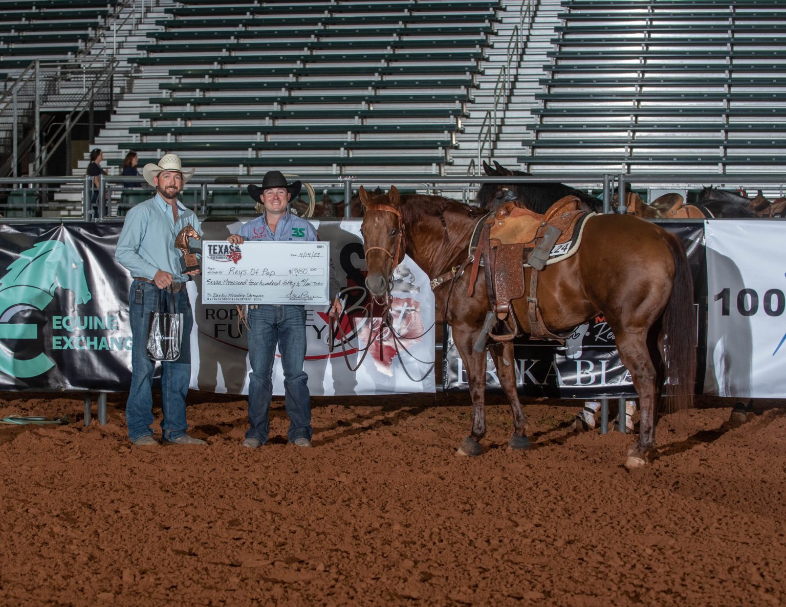 Reys Of Pep & Driggers Win Texas Best - The Team Roping Journal