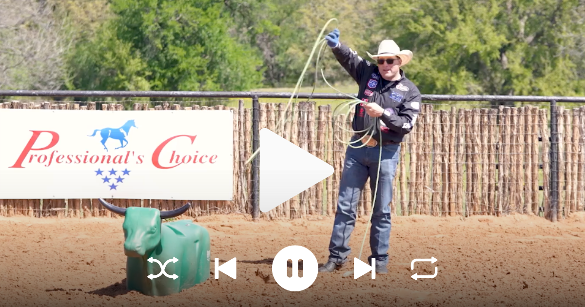 Team Roping Tip: Focus On Your Delivery With This Dummy Drill