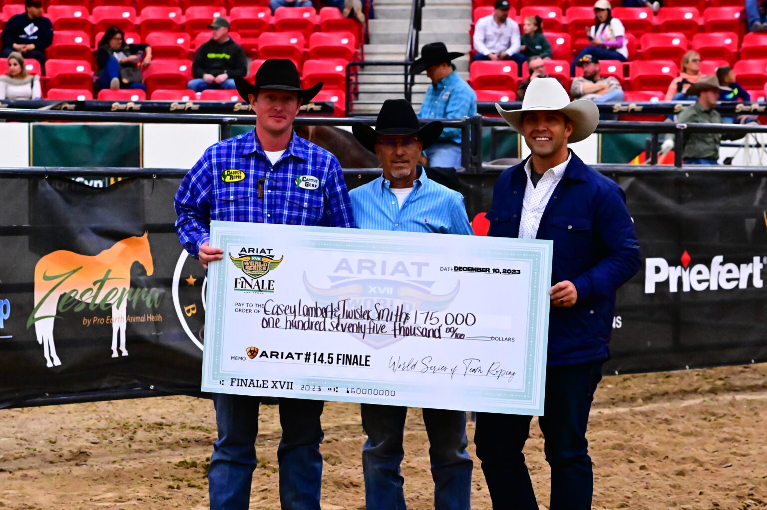 Ariat World Series of Team Roping Finale XVII Results - The Team Roping ...