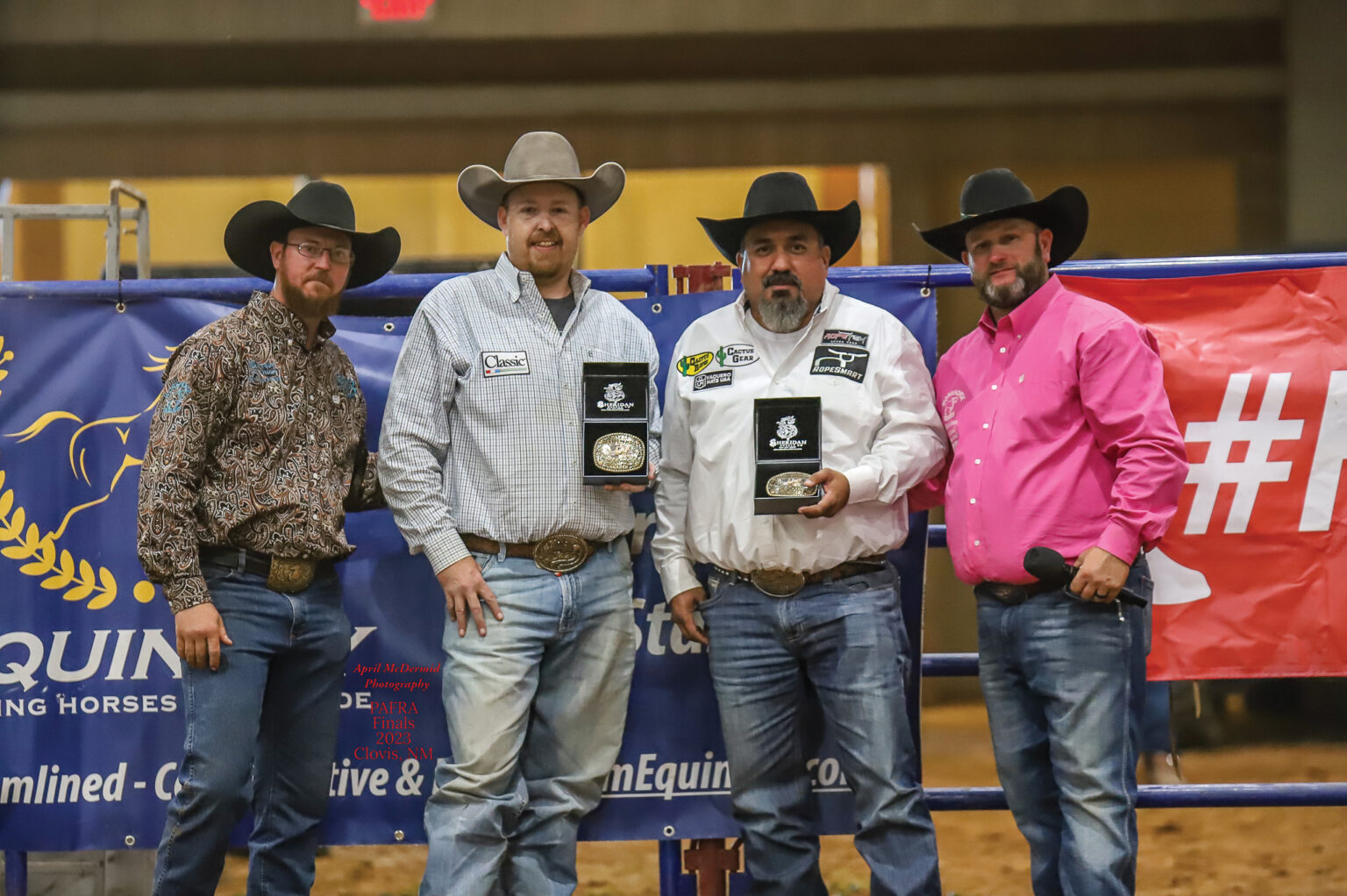 Garcia & McMurtry are 2023 PAFRA Team Roping World Champs