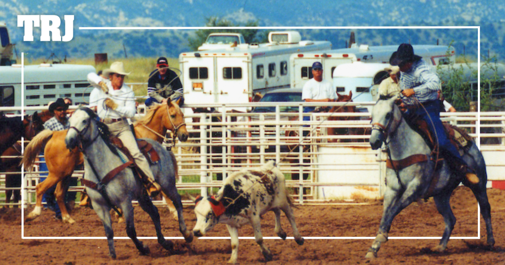 Team Ropers and Cowboy Artists Fred and Deborah Fellows