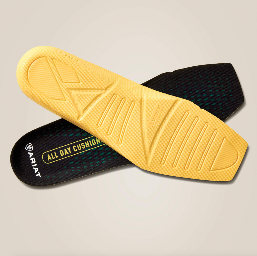 New Product: Ariat Men’s Wide Square Toe All-Day Insole