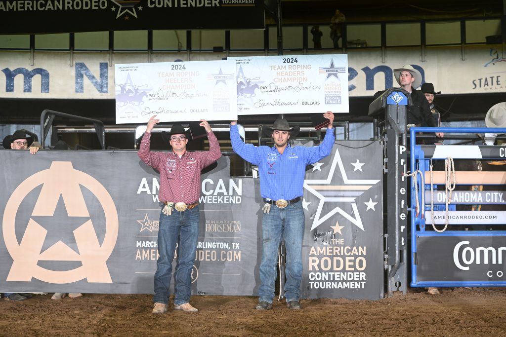 American Rodeo Contender Team Roping Results Central Region - The Team ...