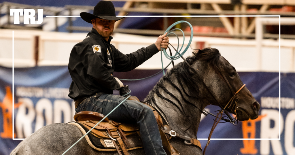 The Darkk Side & Miles Baker Win ARHFA Houston - The Team Roping Journal