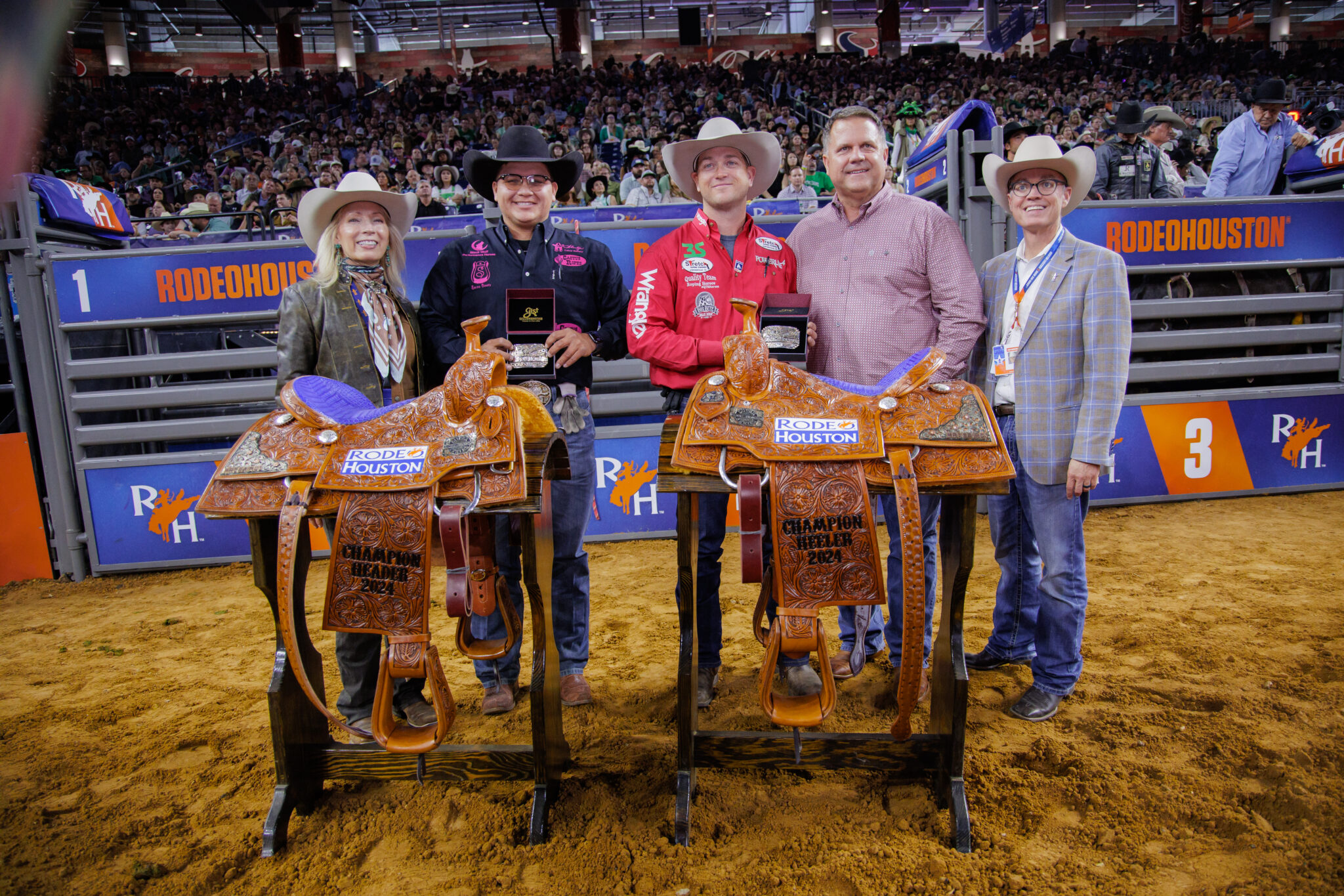 JC Yeahquo and Buddy Hawkins Win RodeoHouston 2024