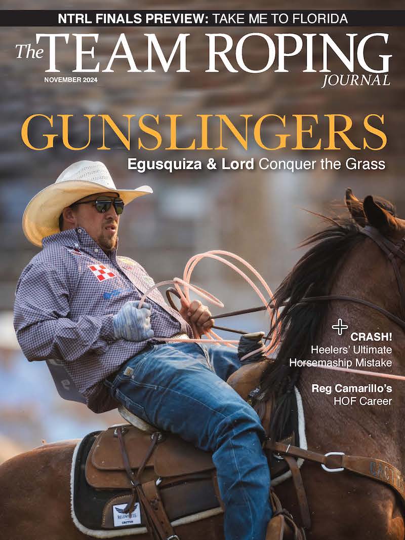 Inside The Team Roping Journal November 2024 Issue