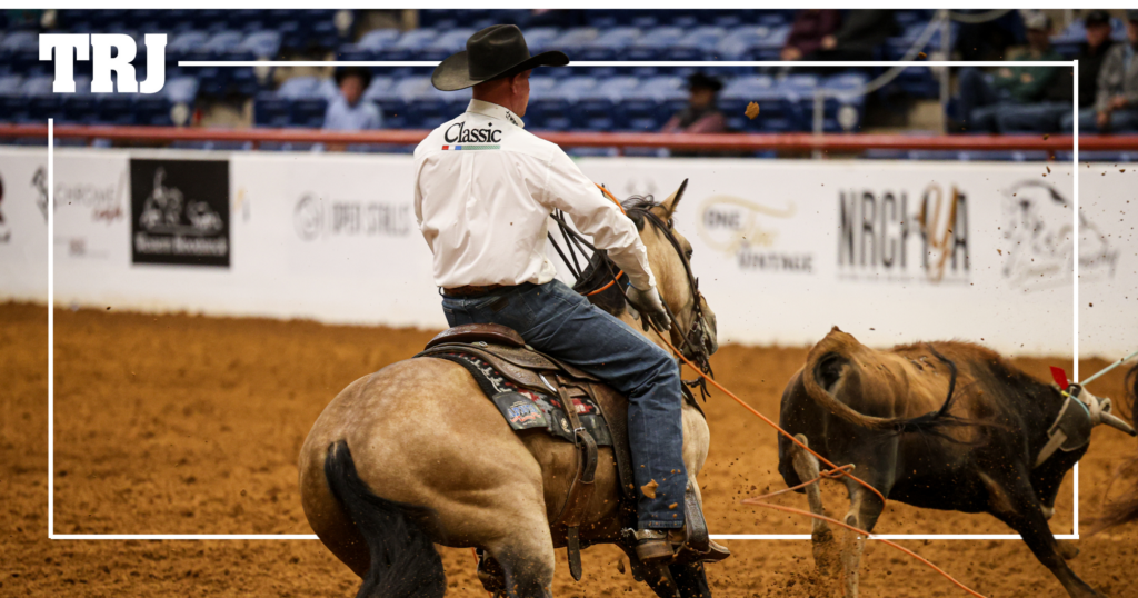 Rice Leads AQHA World Show Senior Heeling Finals with 4 Head - The Team ...