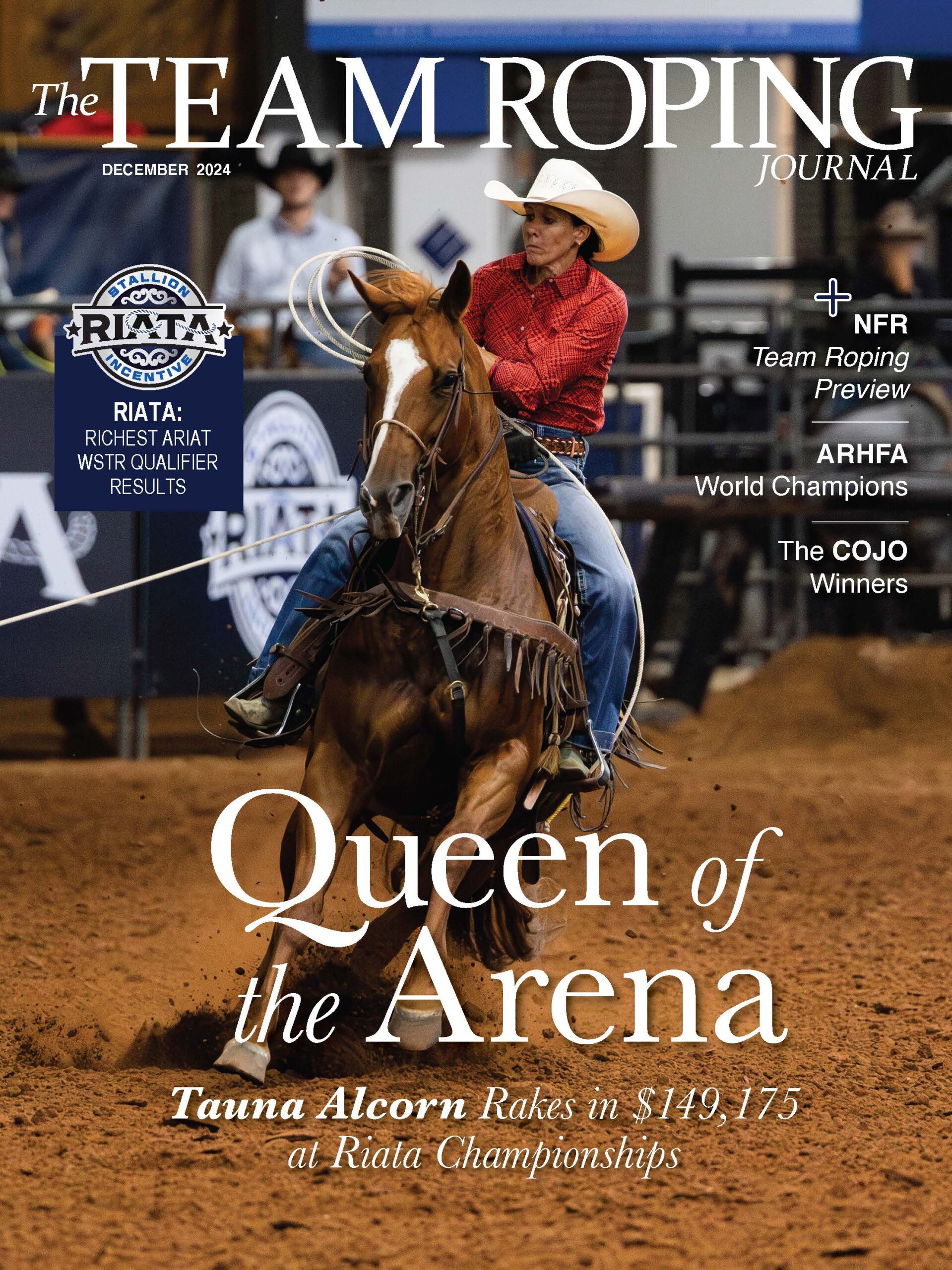 Inside The Team Roping Journal December 2024 Issue