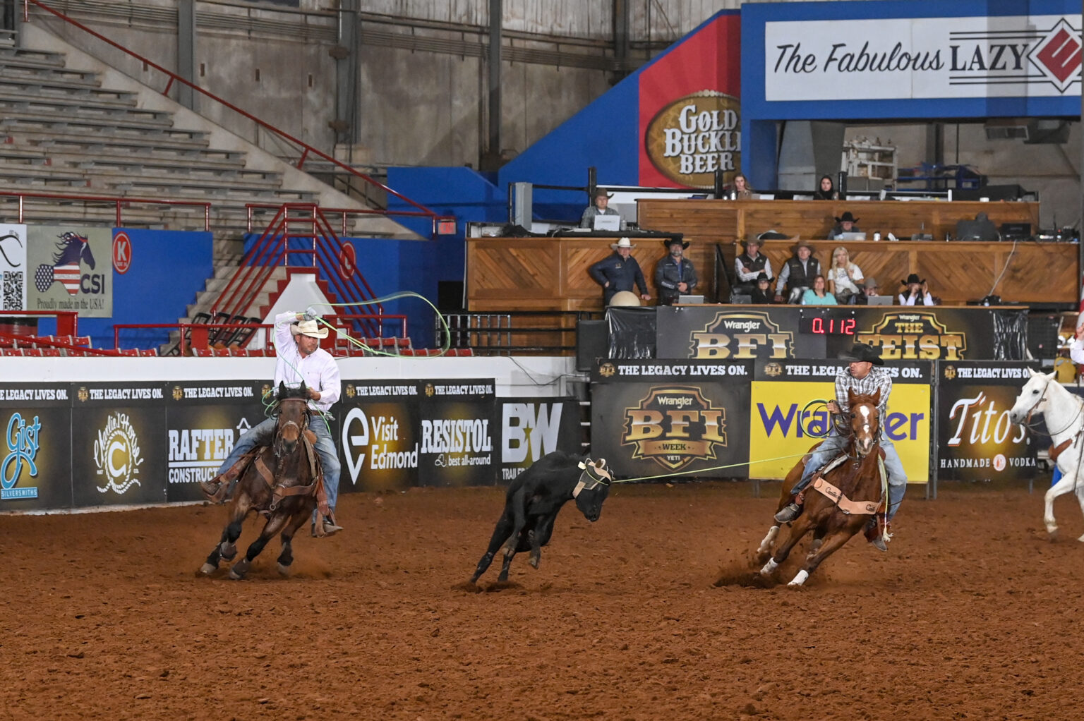 2025 Wrangler BFI Week Team Roping Results