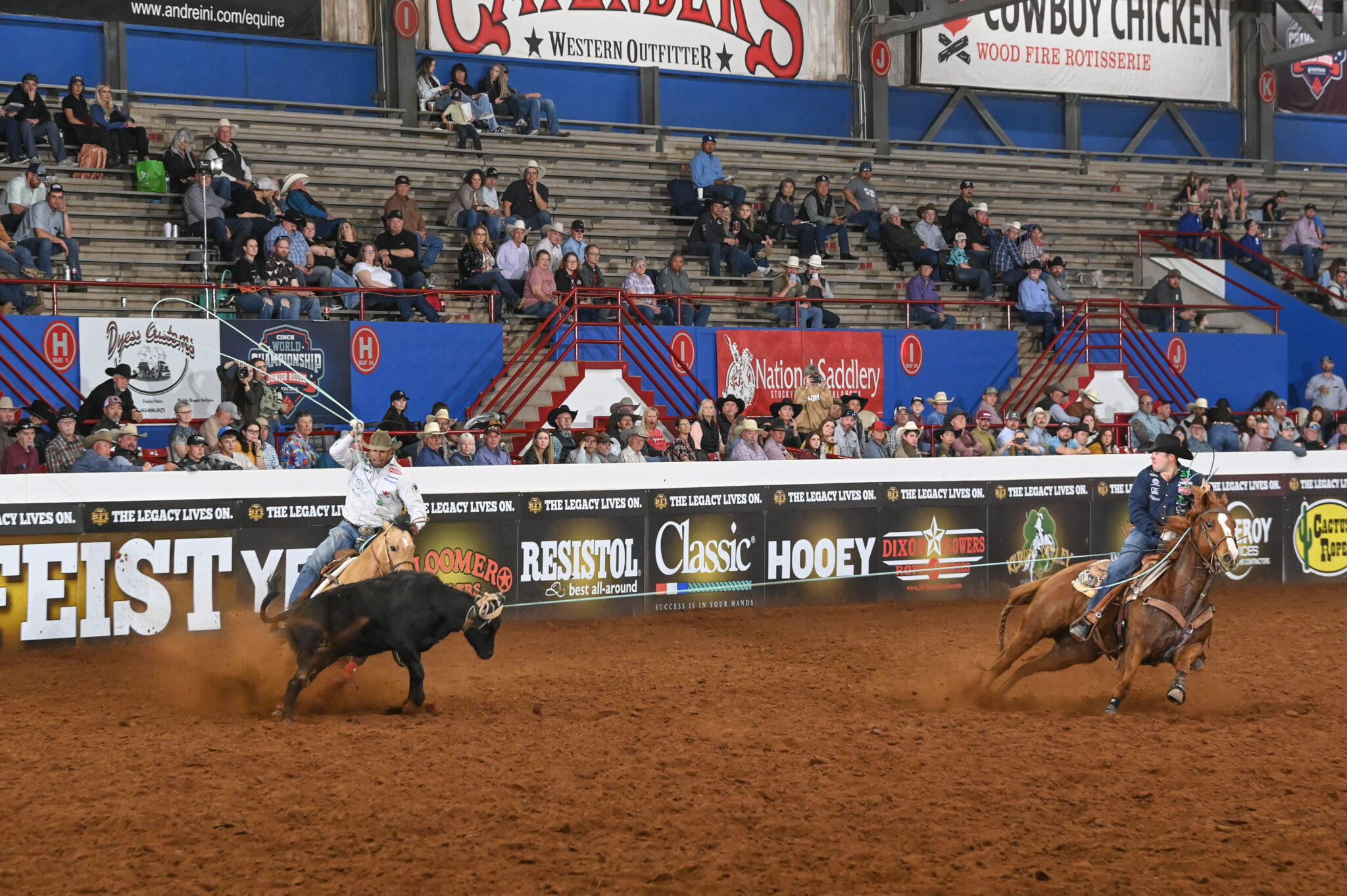 Driggers & Nogueira Back-to-Back Champs of the BFI - The Team Roping ...
