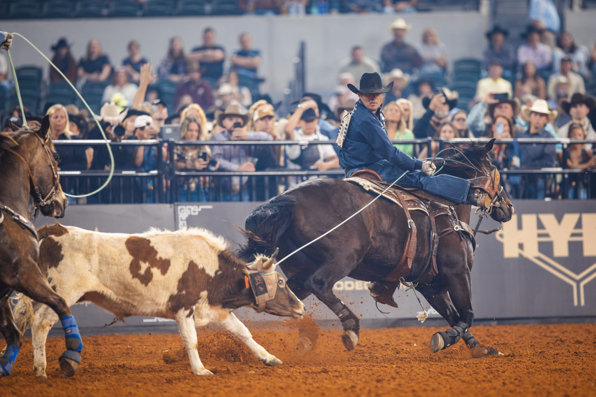 Driggers Nogueira Win American Rodeo in 2025 - The Team Roping Journal