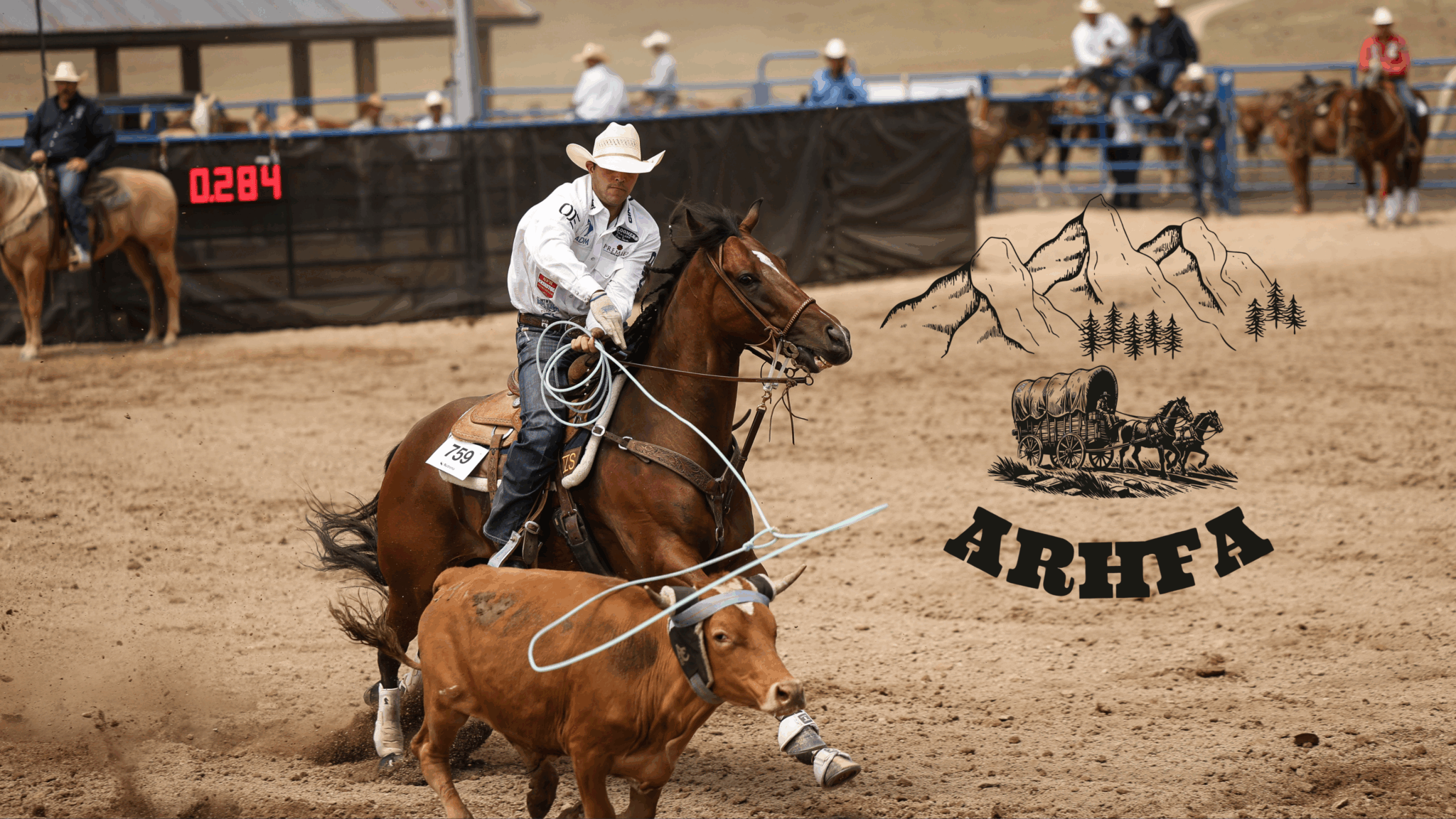 2025 ARHFA Old West Rope Horse Futurity LIVE on Roping.com - The Team ...