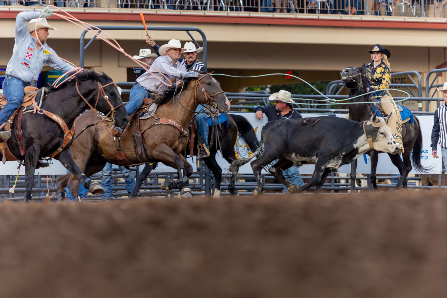 Dustin Egusquiza, Levi Lord Win First NFR Open Titles for $15K