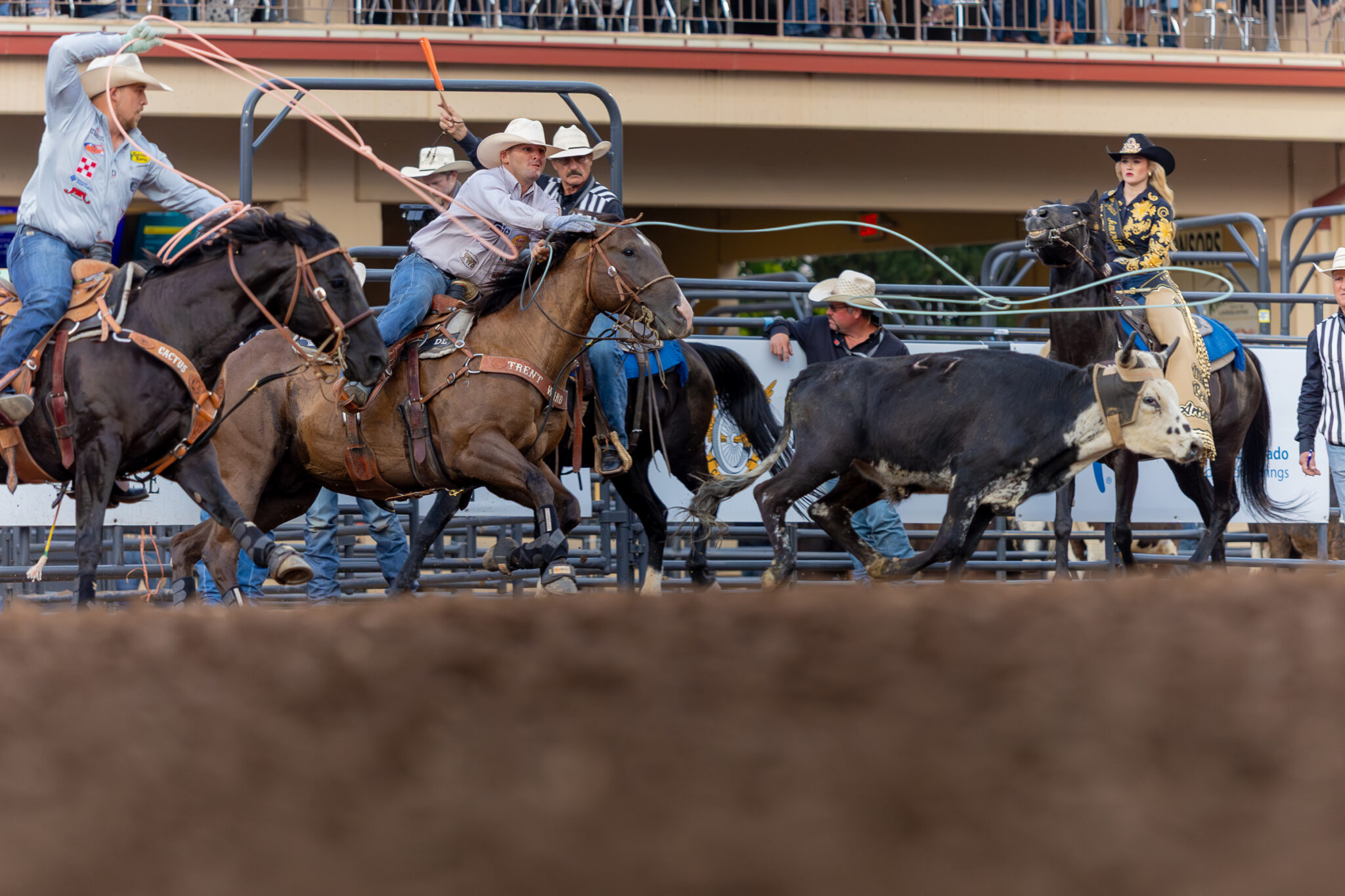 Dustin Egusquiza, Levi Lord Win First NFR Open Titles for $15K