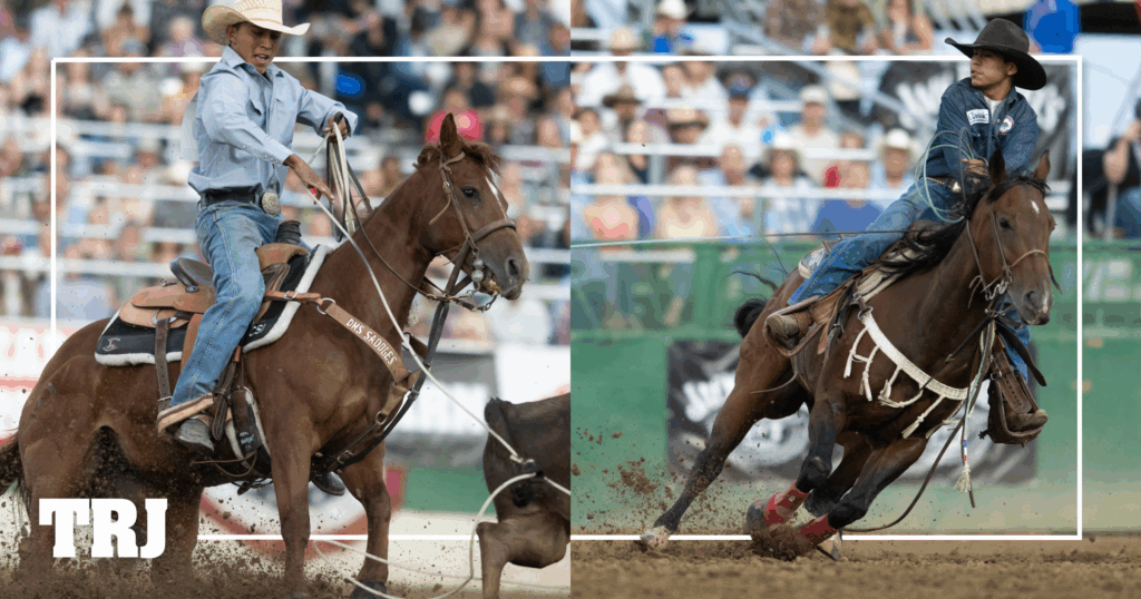 Wawa & Brandon Ben Chipping Away, Near Top of the 2025 Resistol Rookie ...