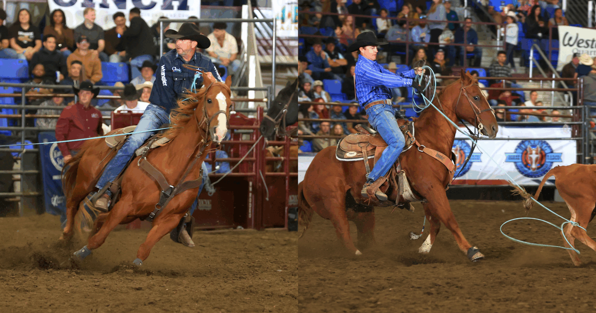Logan Olson and Jade Nelson Dominate Badlands Circuit Finals Average