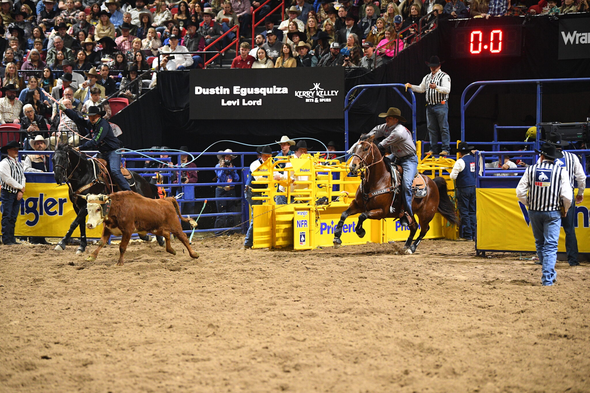 2025 NFR Team Roping Round 5 Cheat Sheet