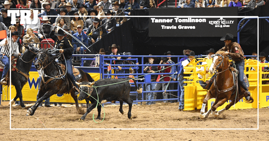 2025 NFR Team Roping Round 7 Cheat Sheet