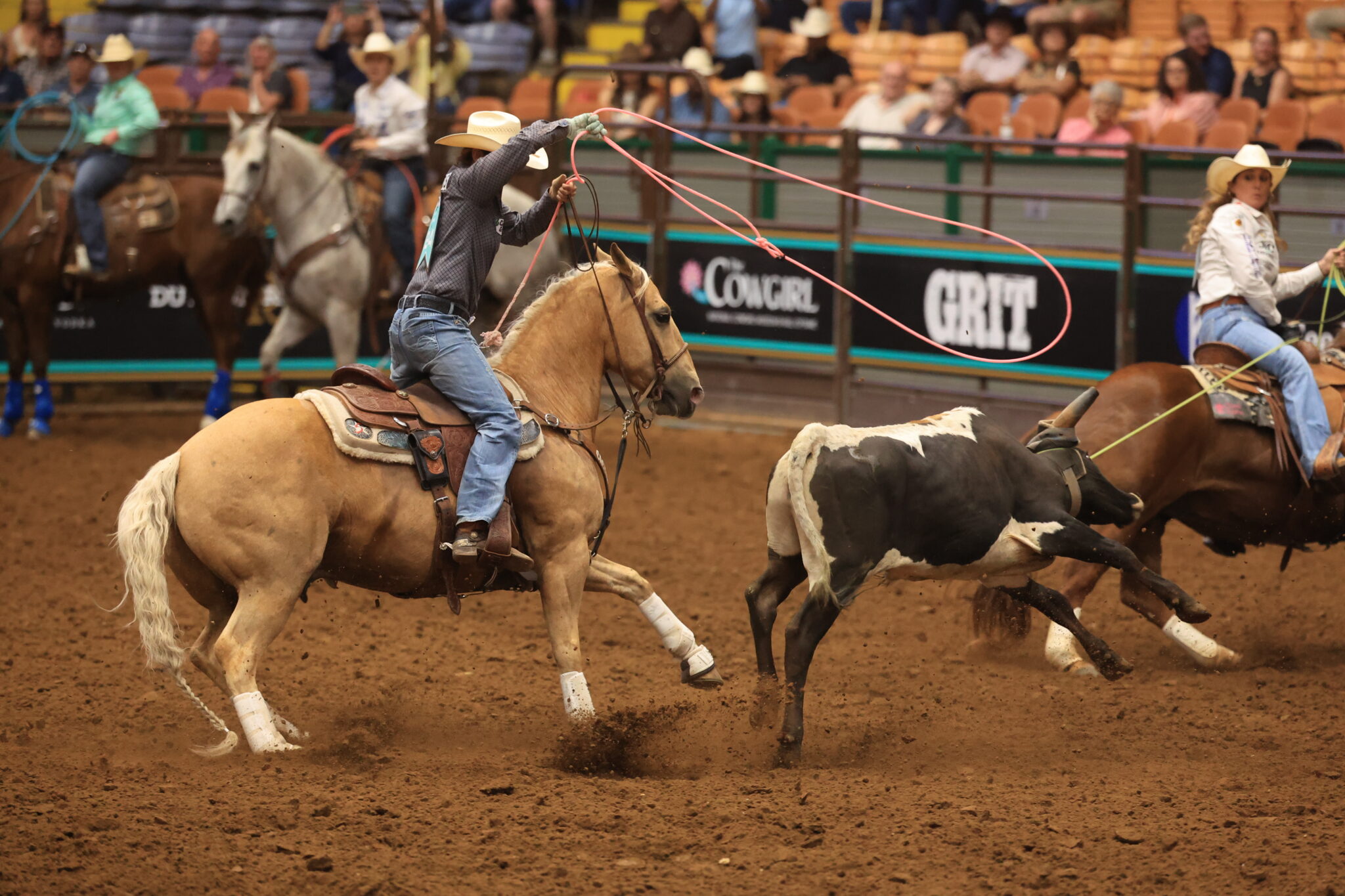 Round 1 is On in Fort Worth: 2026 PWR Team Roping Results