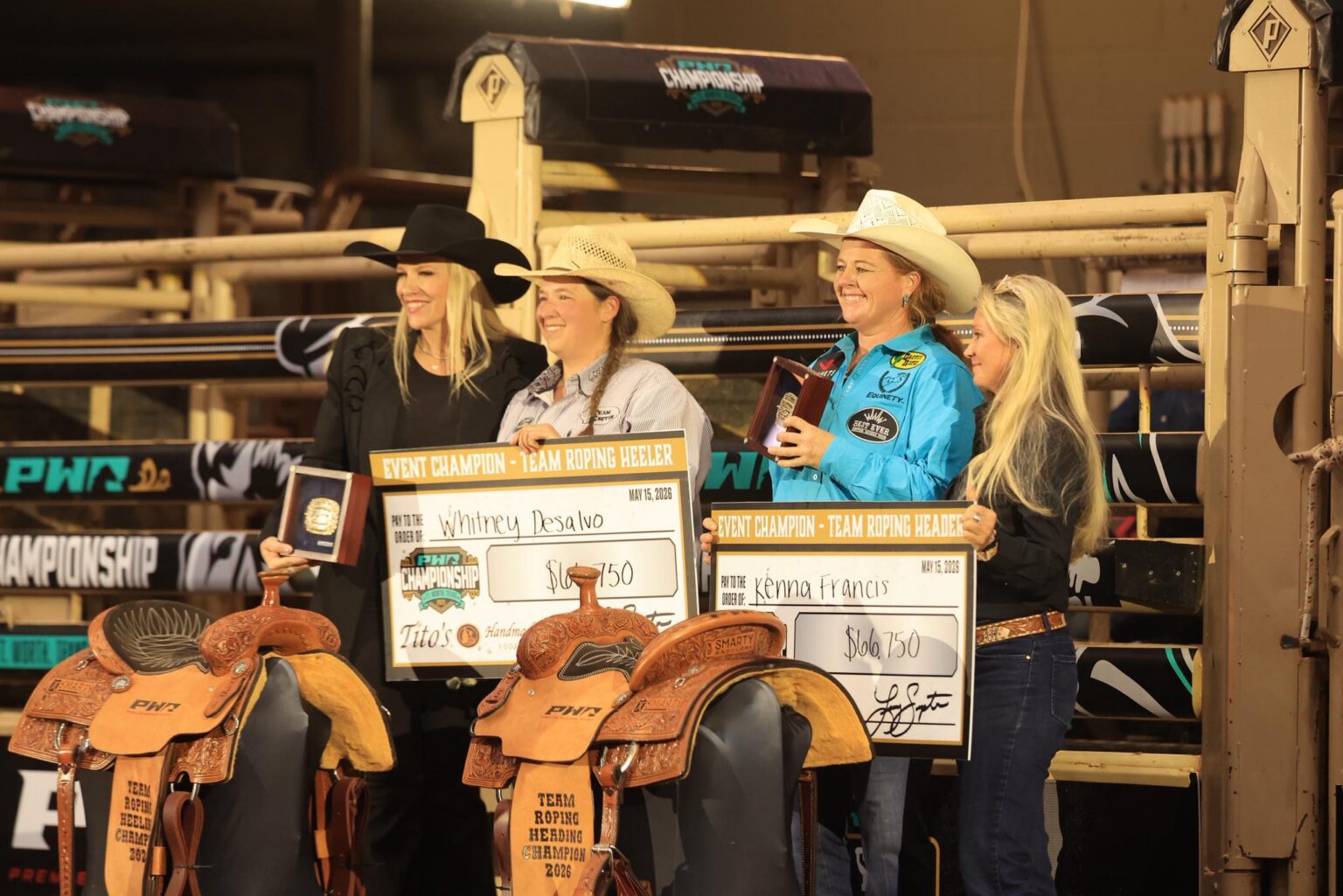 $120K for Kenna Francis, Whitney DeSalvo as PWR 2026 Champs - The Team ...